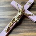 Pink Cake SWEET JESUS Crucifix Cross With Jesus Wallhanging Sprinkles ...