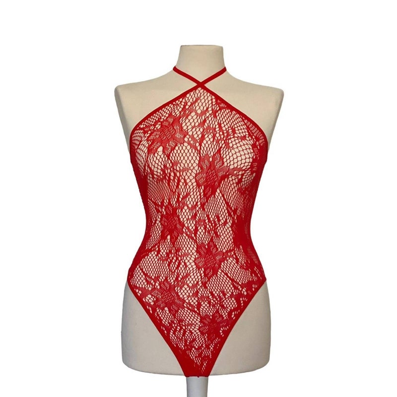 Fishnet Bodysuit - Etsy