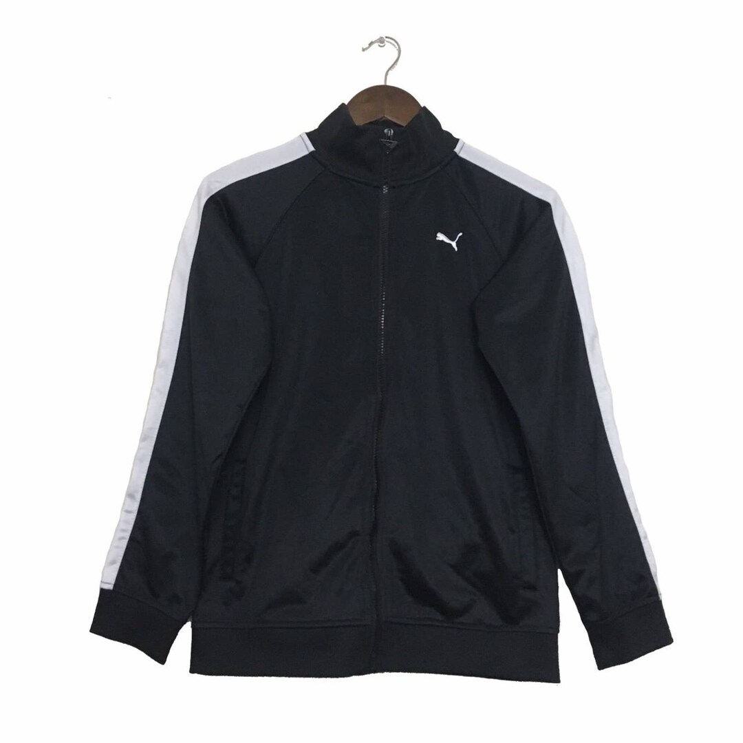 Puma Track Jacket, Black & White, Tracksuit Jacket, Athleisure ...