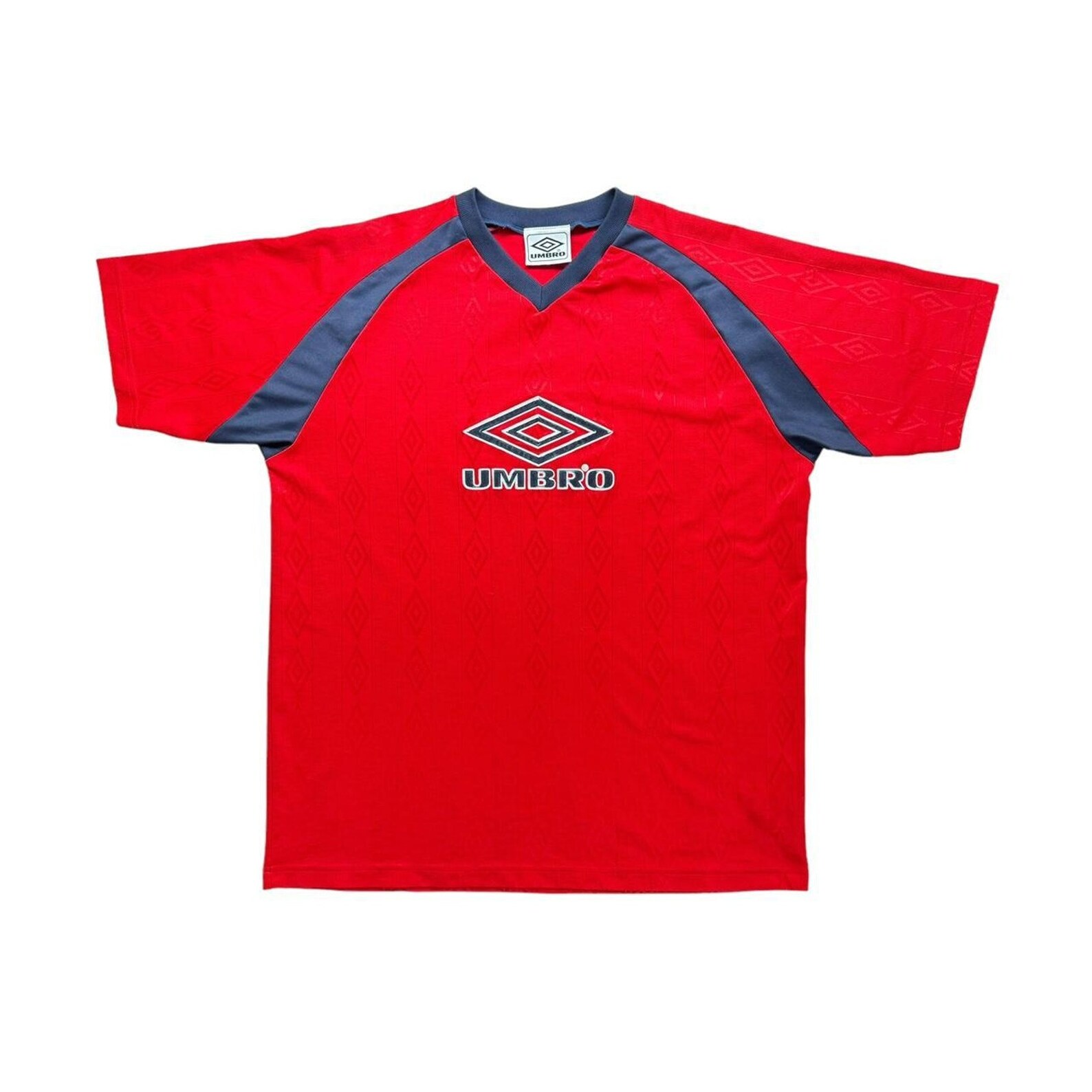 Umbro Y2K Vintage Red Sports Jersey Top With Logo Size XL - Etsy