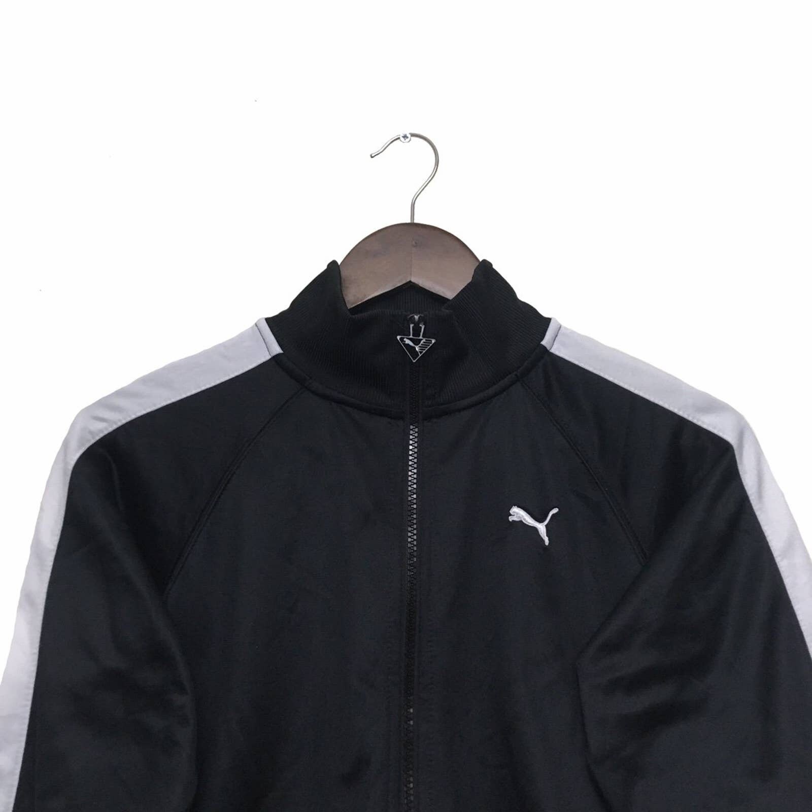Puma Track Jacket, Black & White, Tracksuit Jacket, Athleisure ...