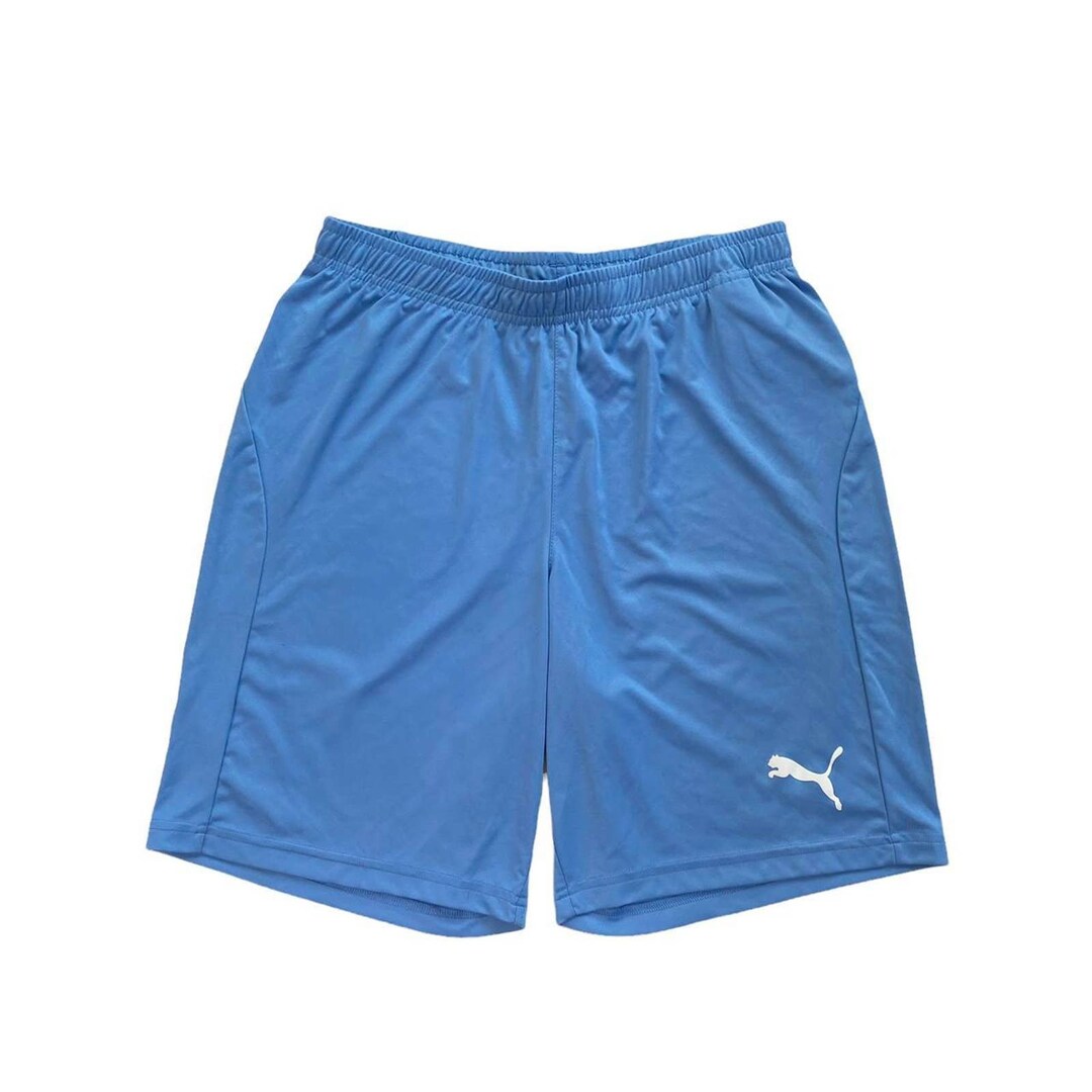 Puma Light Blue Summer Football Sport Shorts UK Size Small 2831 Waist ...
