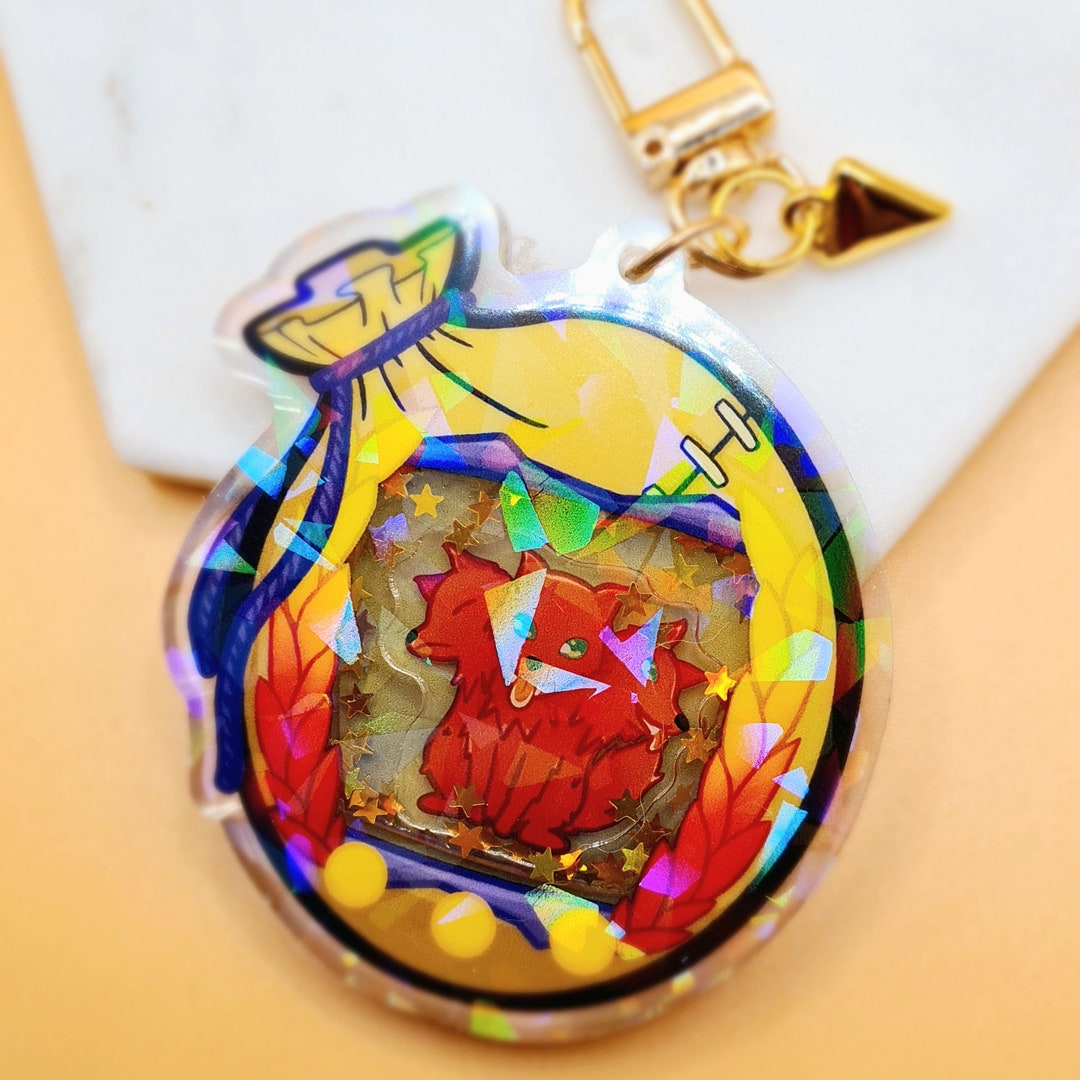 Hades Cerberus Tamagotchi Shaker Keychain - Etsy