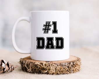 Number 1 Dad Mug - Etsy Australia