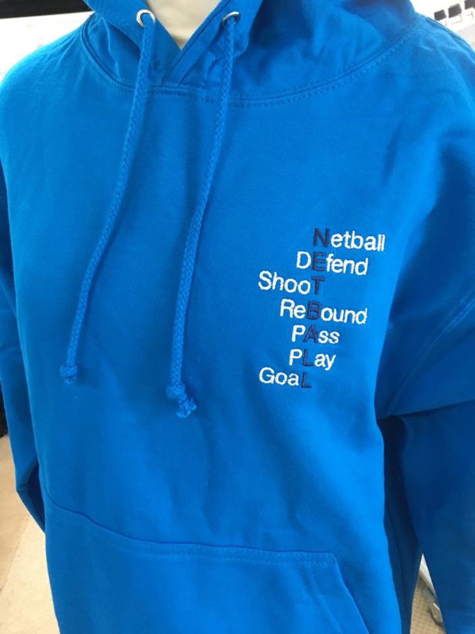 Netball Crossword Hoodie,netball Hoodie, Netball Mothers Day Gift ...