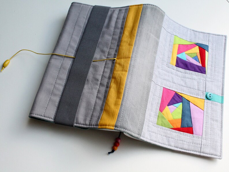 Textile Book Sleeve Fabric Book Cover Cotton Book Case - Etsy