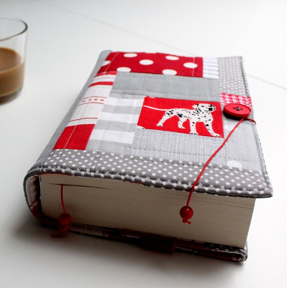Textile Book Cover Handmade High Quality Book Protector - Etsy