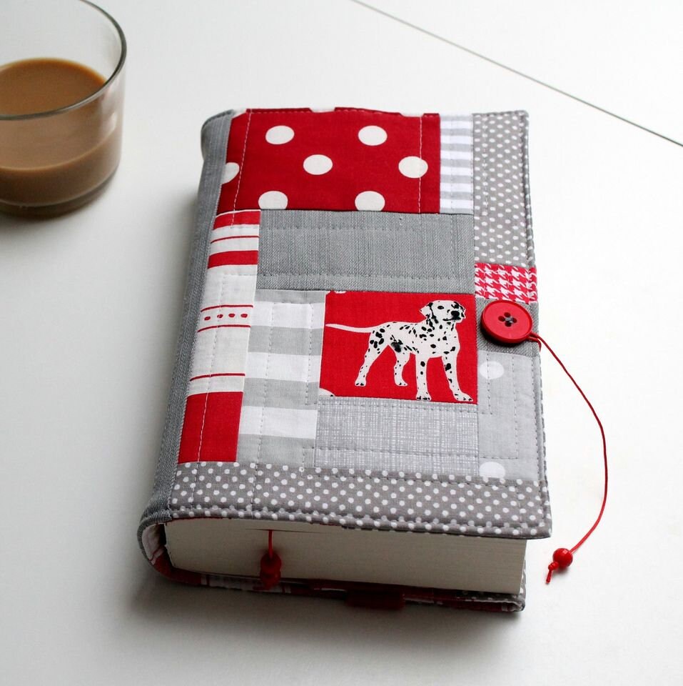 Textile Book Cover Handmade High Quality Book Protector - Etsy