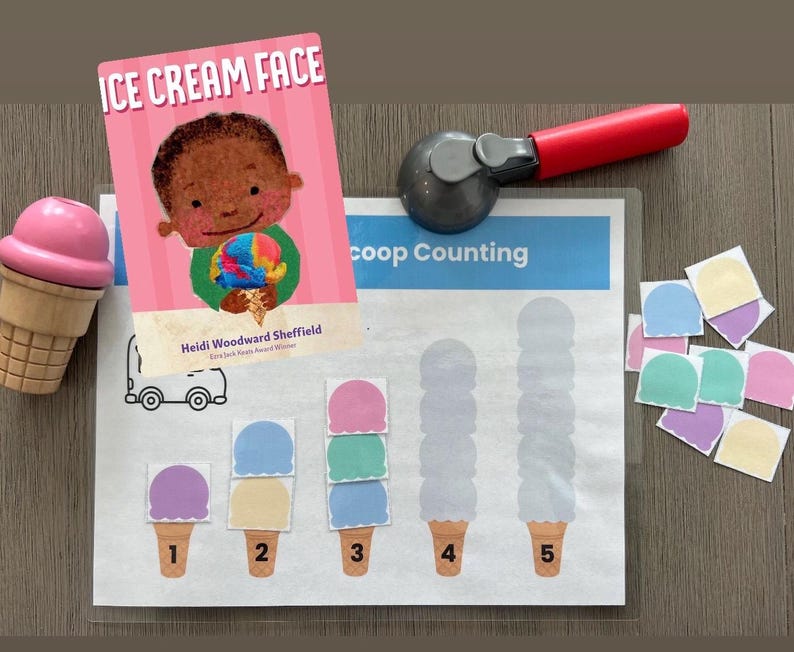 Ice Cream Scoop Counting - Etsy