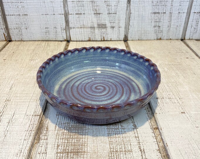 Handmade Pottery Pie Plate Stoneware Baking Dish Ceramic Pie - Etsy