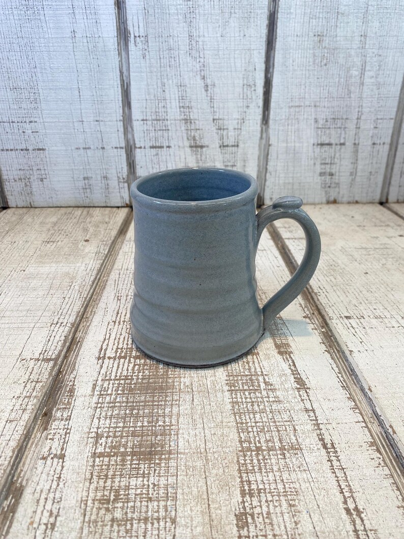 Grey Handmade Pottery Mug, Tea, Coffee Cup, Hot Chocolate, Cappuccino ...