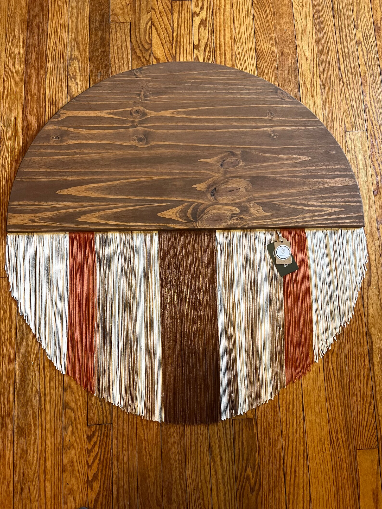 Half Moon Decor, Half Circle Wall Art, Boho, Macrame Wall Hanging, Half ...