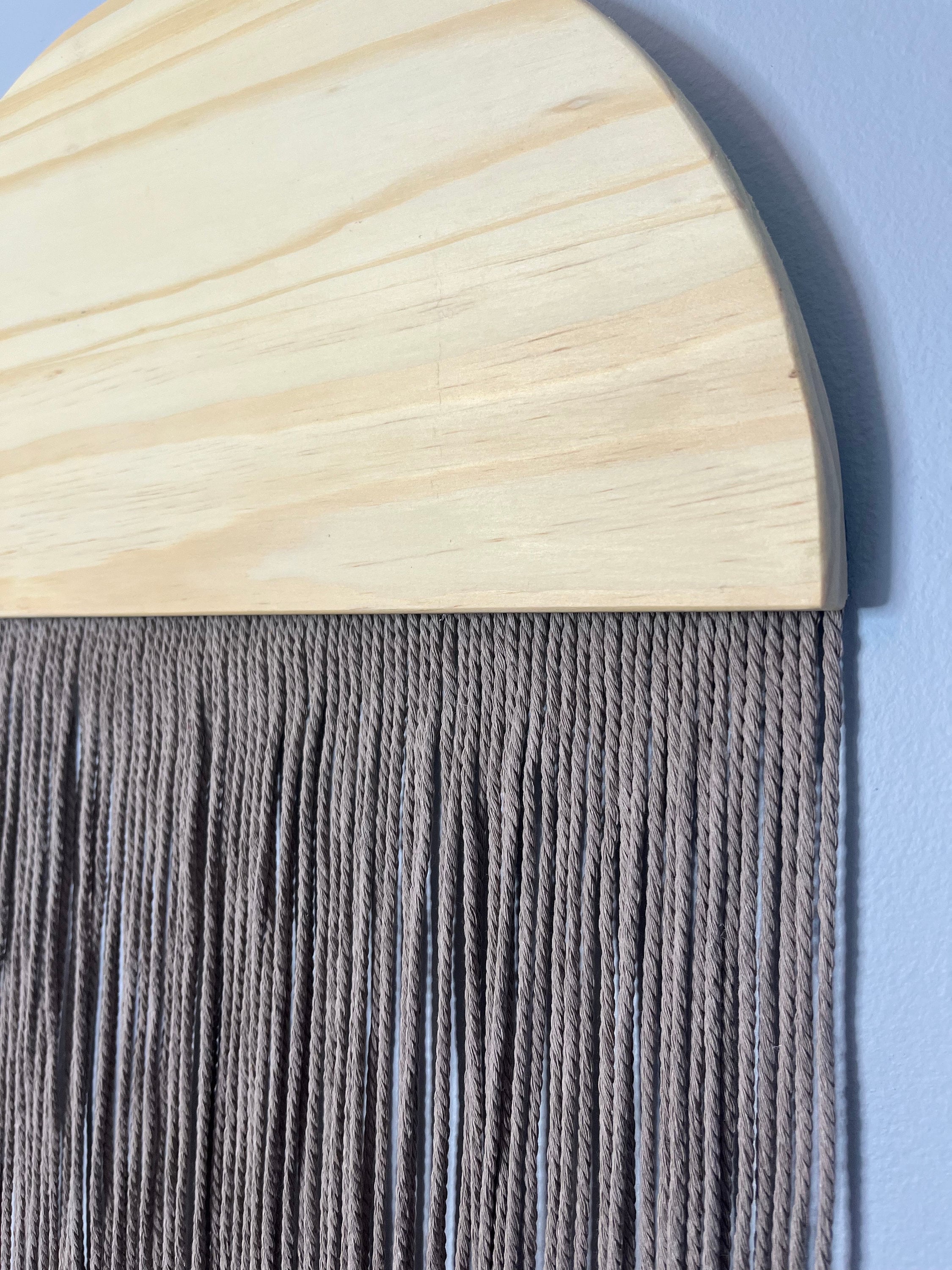 Half Moon Wall Decor, Half Moon Fiber Art, Half Moon Wall Art - Etsy