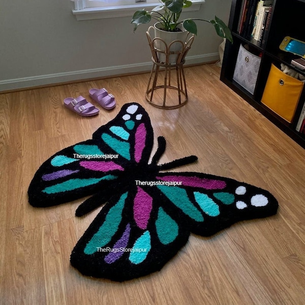 Butterfly Rug - Etsy