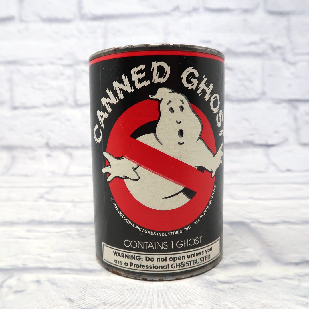 Ghost in a Can Vintage CANNED GHOST 1985 Canada Sealed Ghostbusters ...