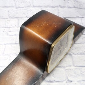 Vintage MCM Inventa Mantel Clock AS IS for Decor or Repair chimes but ...