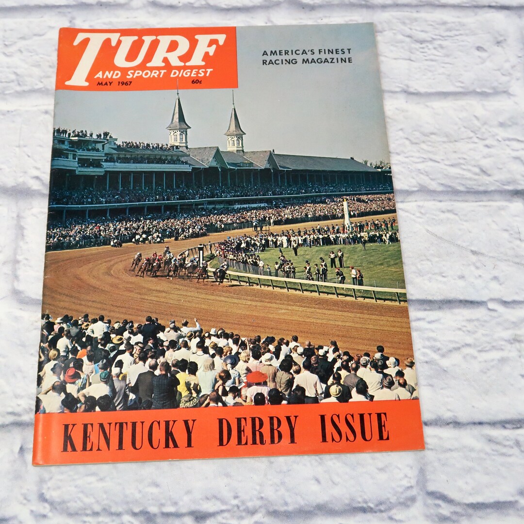 Vintage TURF and Sport Digest Magazine May 1967 Kentucky Derby Issue ...