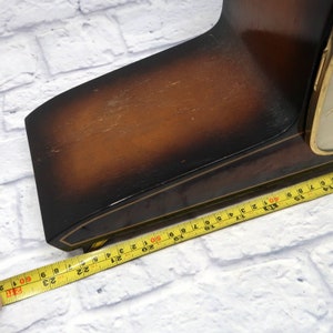 Vintage MCM Inventa Mantel Clock AS IS for Decor or Repair chimes but ...