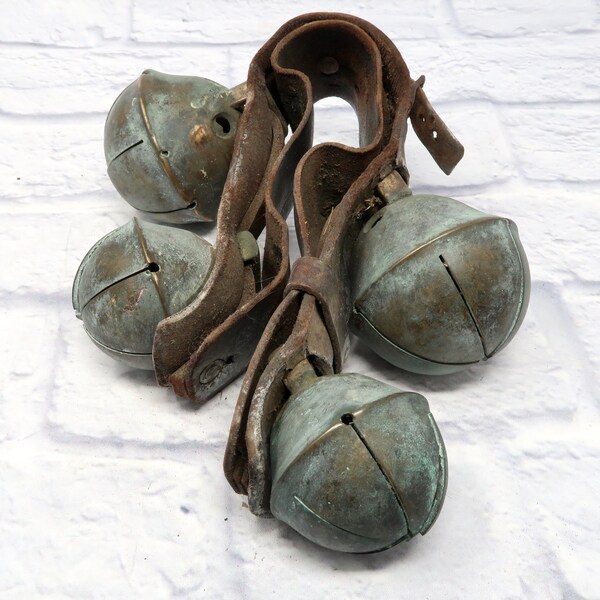 Antique Sleigh Bells - Etsy