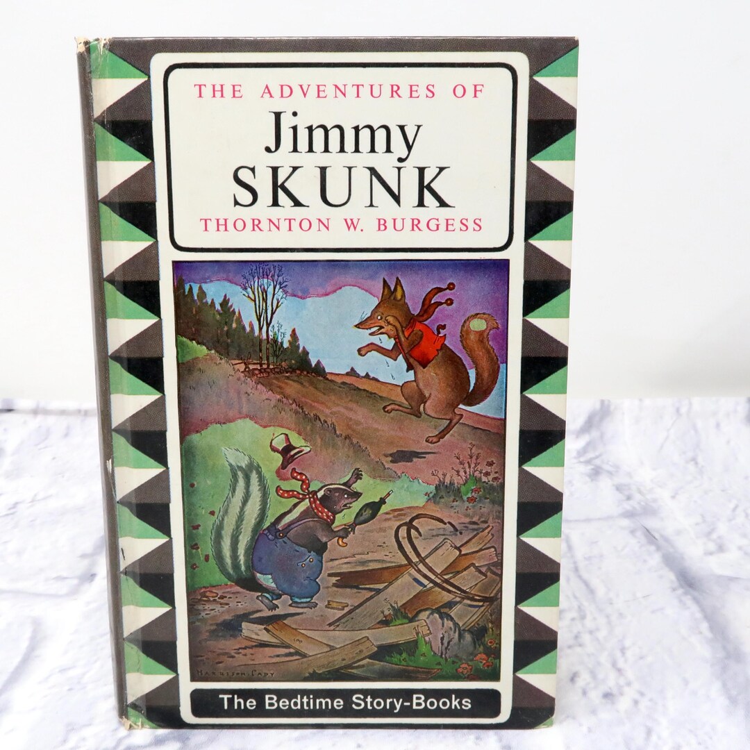 Adventures of Jimmy SKUNK a Bedtime Story Book by Thornton W Burgess ...