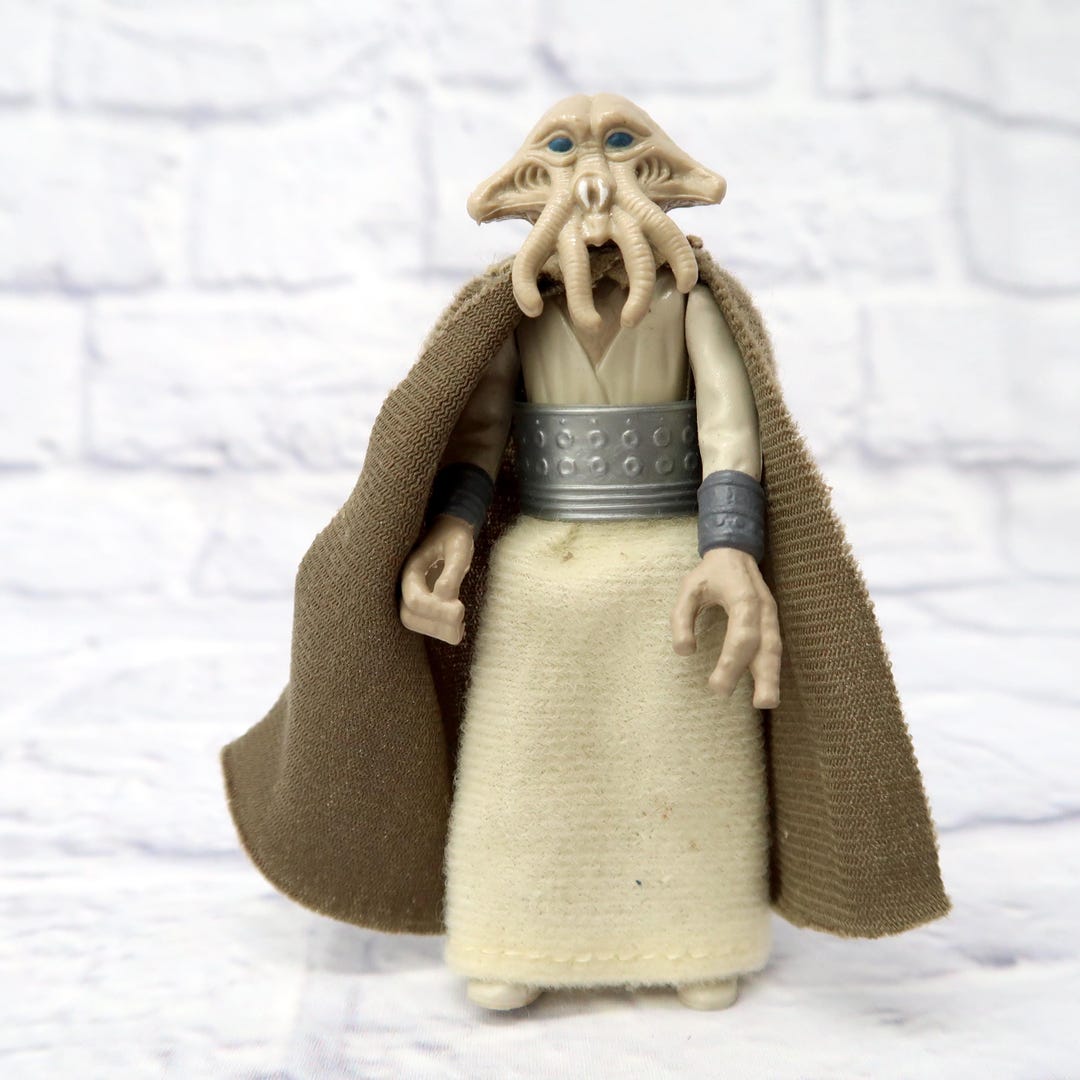 Vintage STAR WARS Squid Head Action Figure 1983 Kenner LFL Made in Hong ...