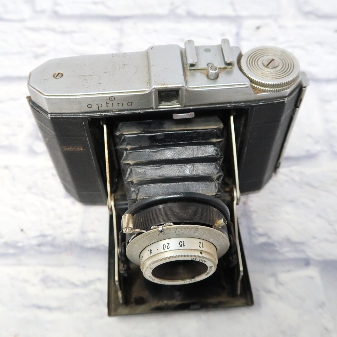 Vintage DECORA OPTINA 120 Film Folding Camera Kamerawerk Germany as is ...