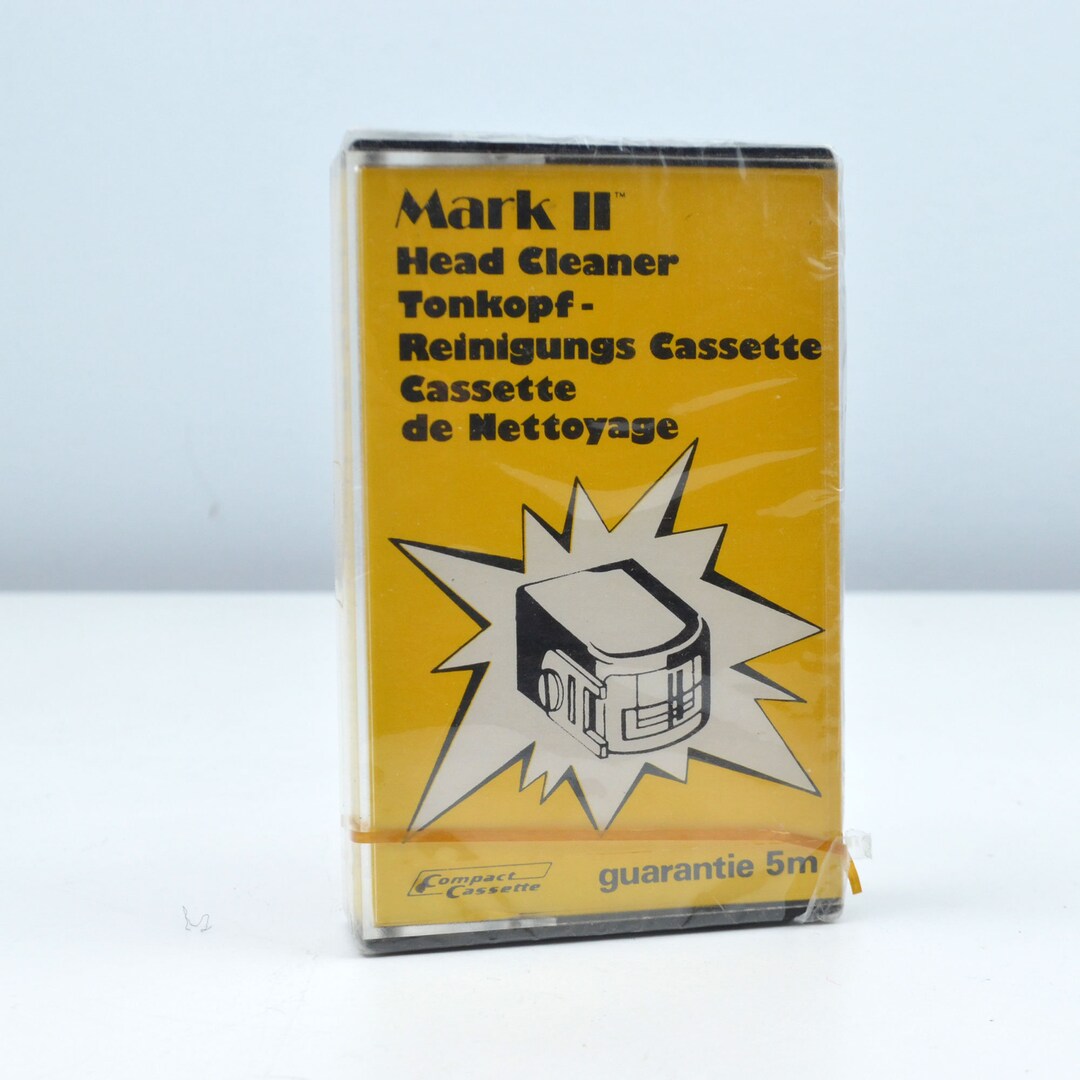Cassette Tape Player Head Cleaner Mark II H3 - Etsy