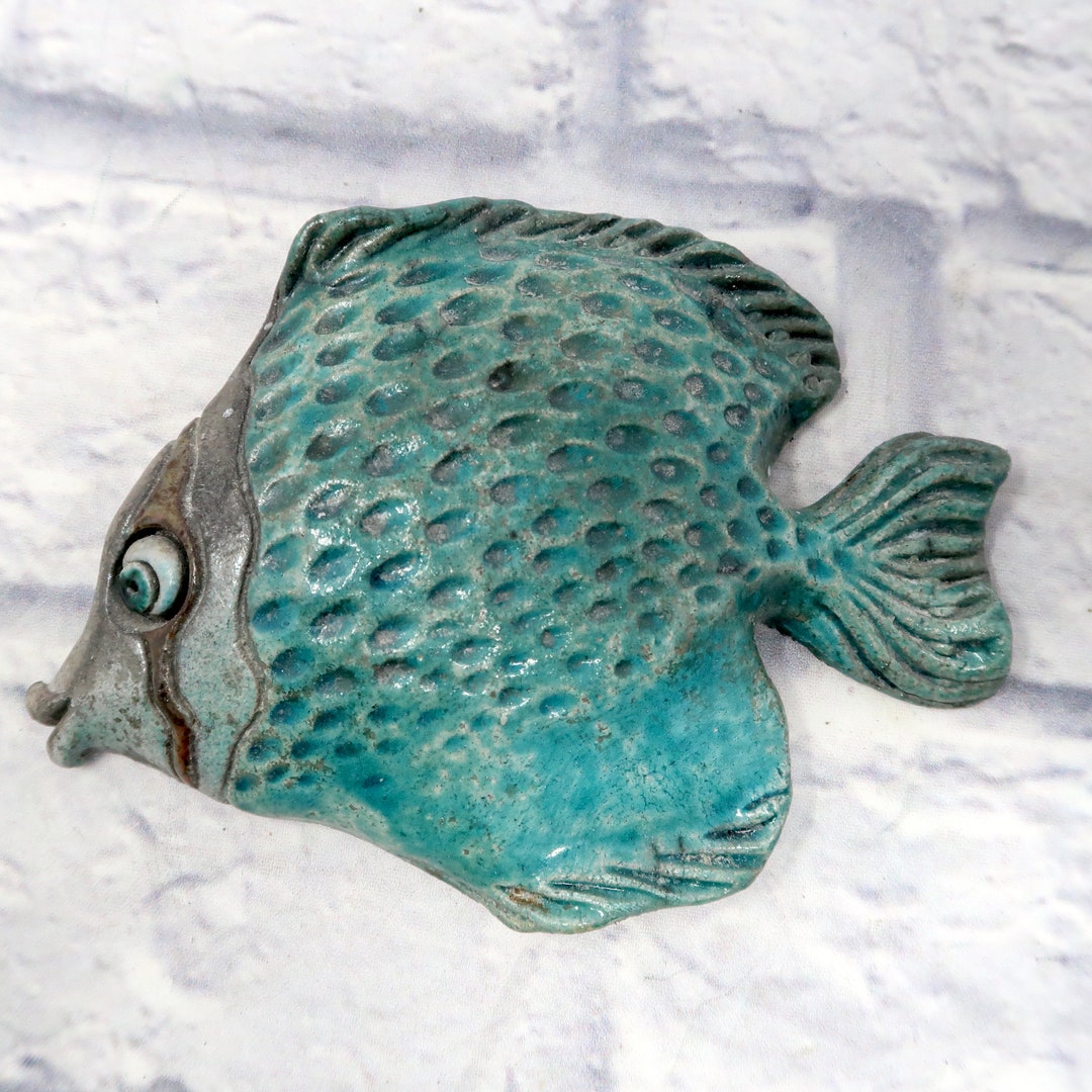 Vintage Fish Decor by Bach & Isaac Pottery Made in Canada Studio ...