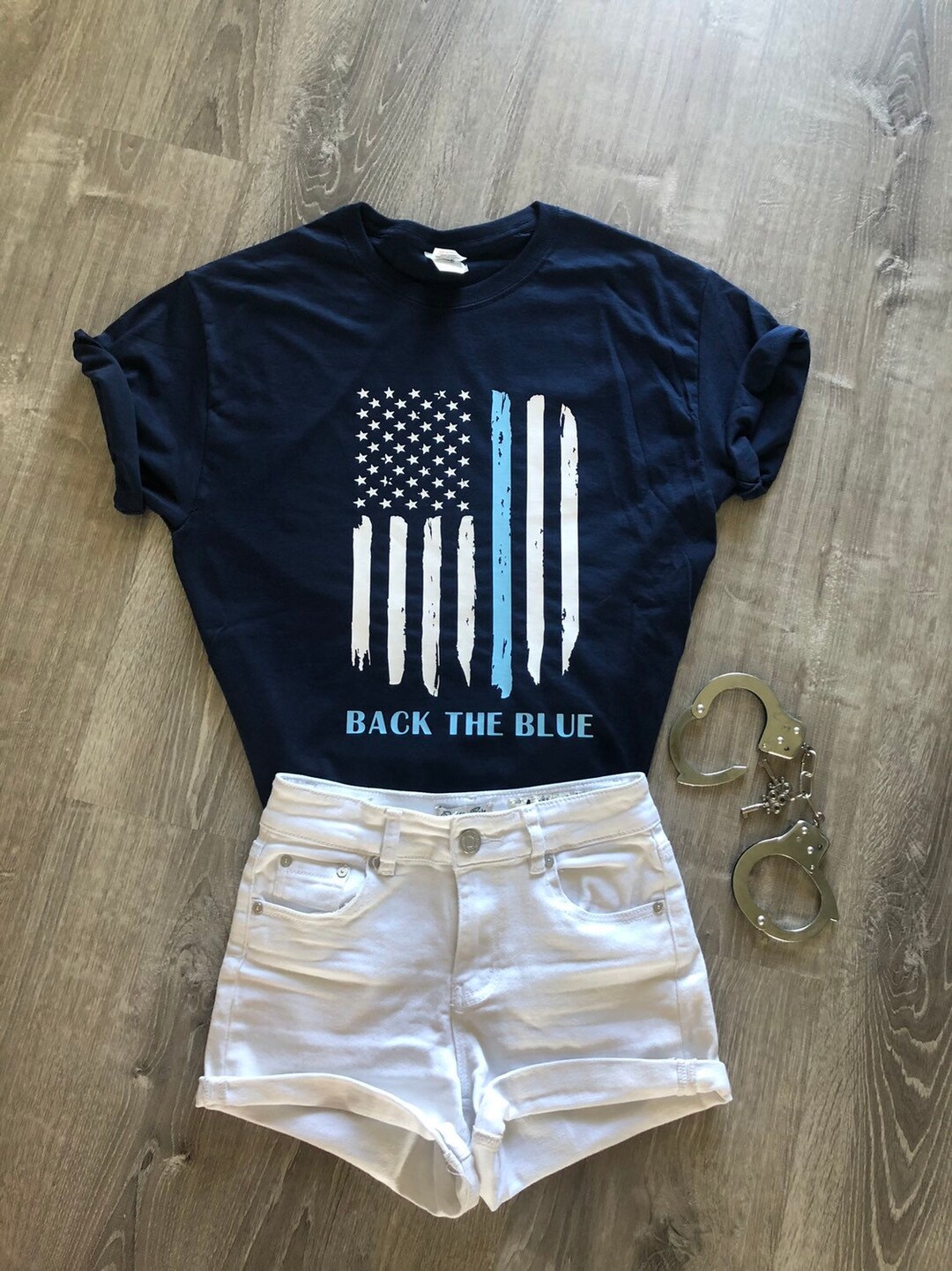 Unisex Back the Blue Shirt - Etsy