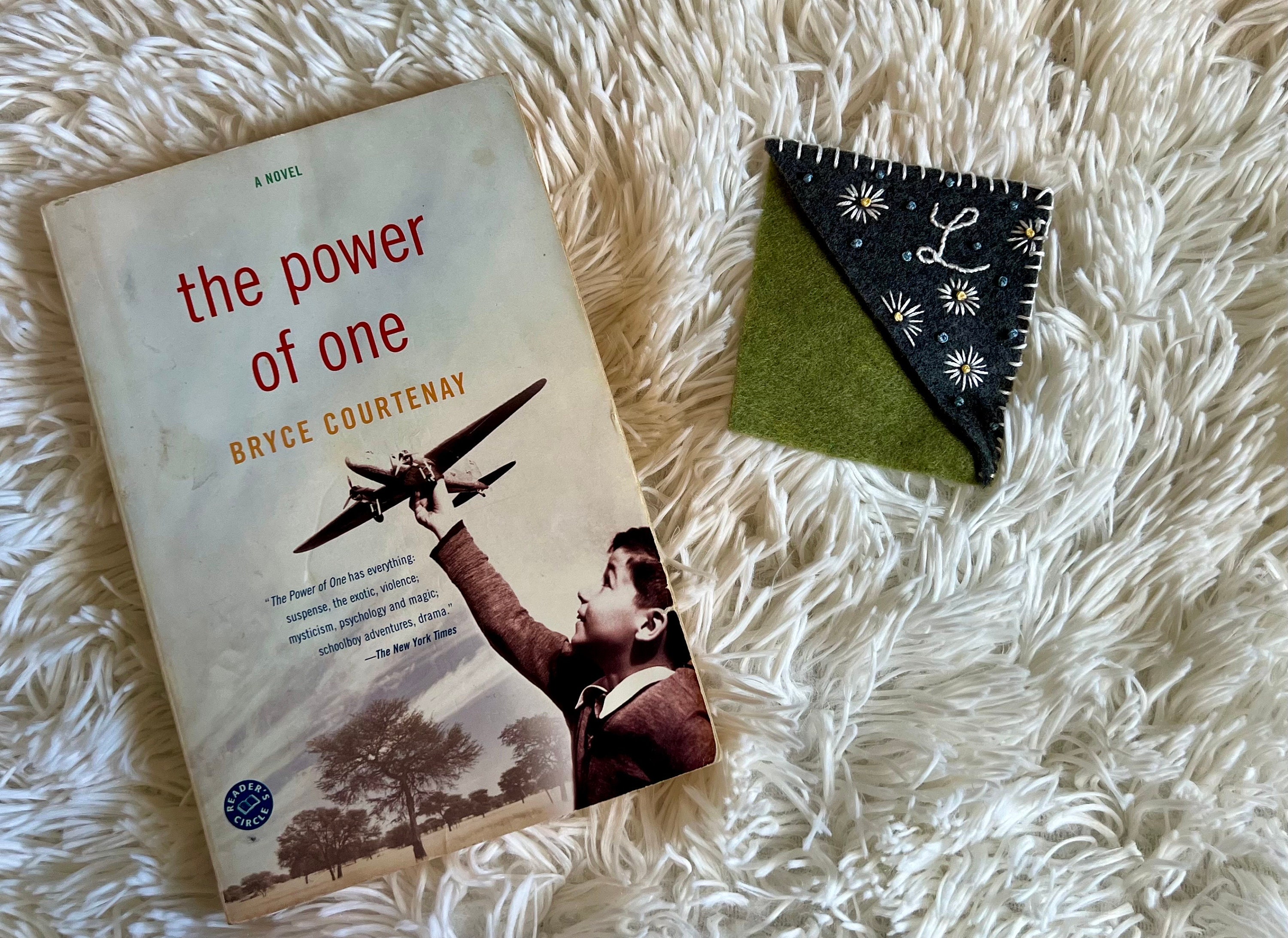 Personalized Felt Corner Bookmark Hand Embroidered Bookmark - Etsy