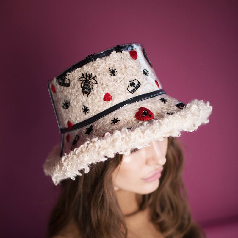 Cute White Winter Hat - Etsy