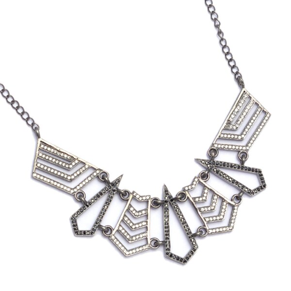 Zig Zag Necklace - Etsy