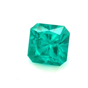 Green Yag Gemstone, Custom Faceted Gem, Yttrium Aluminum Garnet ...