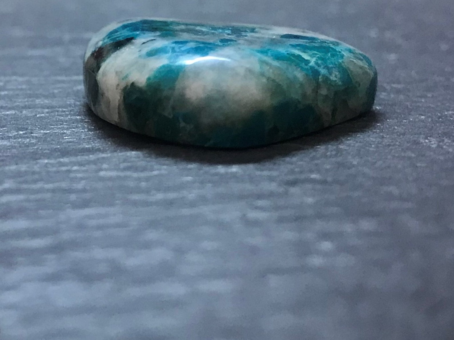 Chrysocolla Cabochon, Arizona Chrysocolla Gem, Chrysocolla in Quartz ...