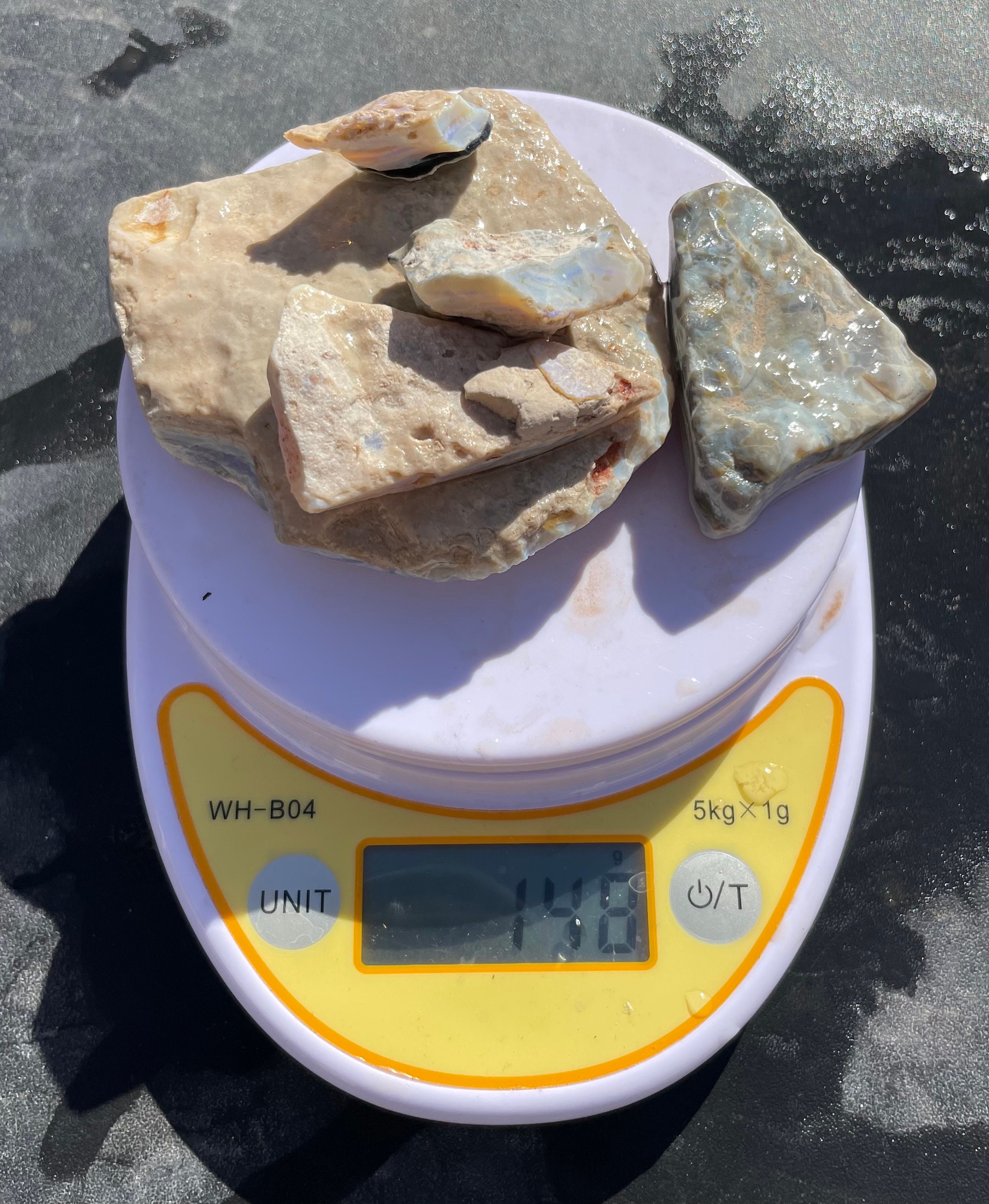 Uncut Australian Opal Parcel 148 Grams, Raw Opal Gemstone Lot for ...