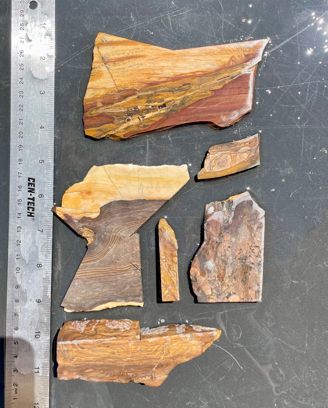 Rough Blue Biggs Jasper Slab Lot: Oregon Gemstone for Cabbing - Etsy