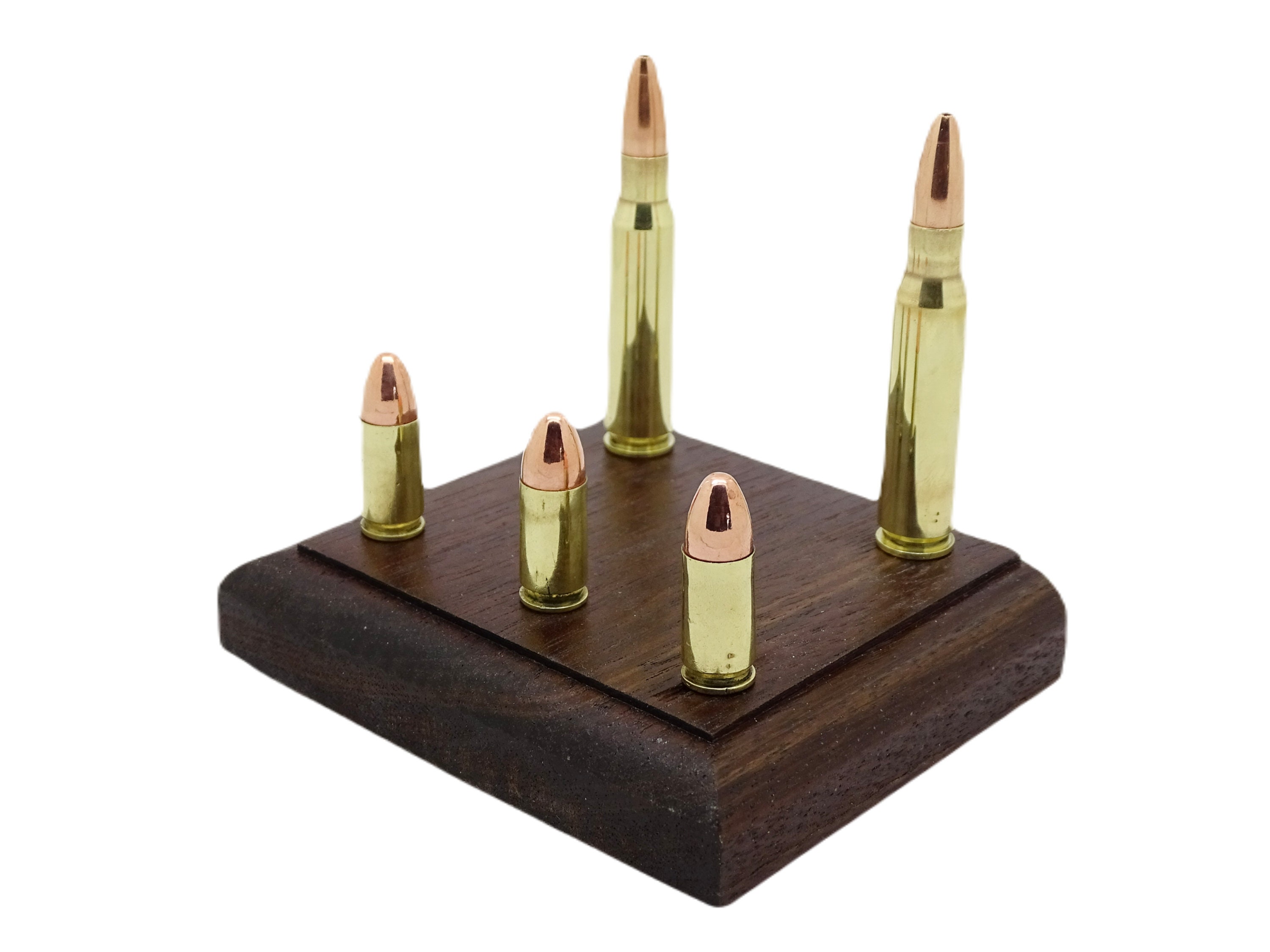 Bullet Business Card Holder With Real Rifle Pistol Brass, Ammo Business ...