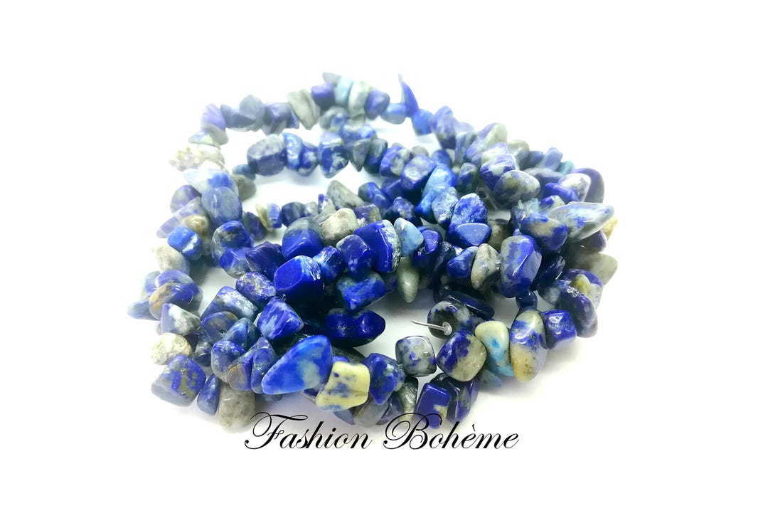 X 50 Dyed Lapis Lazuli Chip Beads 5-8MM - Etsy