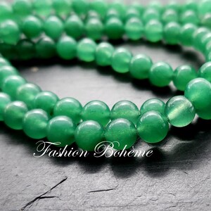 X 20 Perles en pierre naturelle Aventurine verte 6/6.5/7.8/8mm - Etsy ...