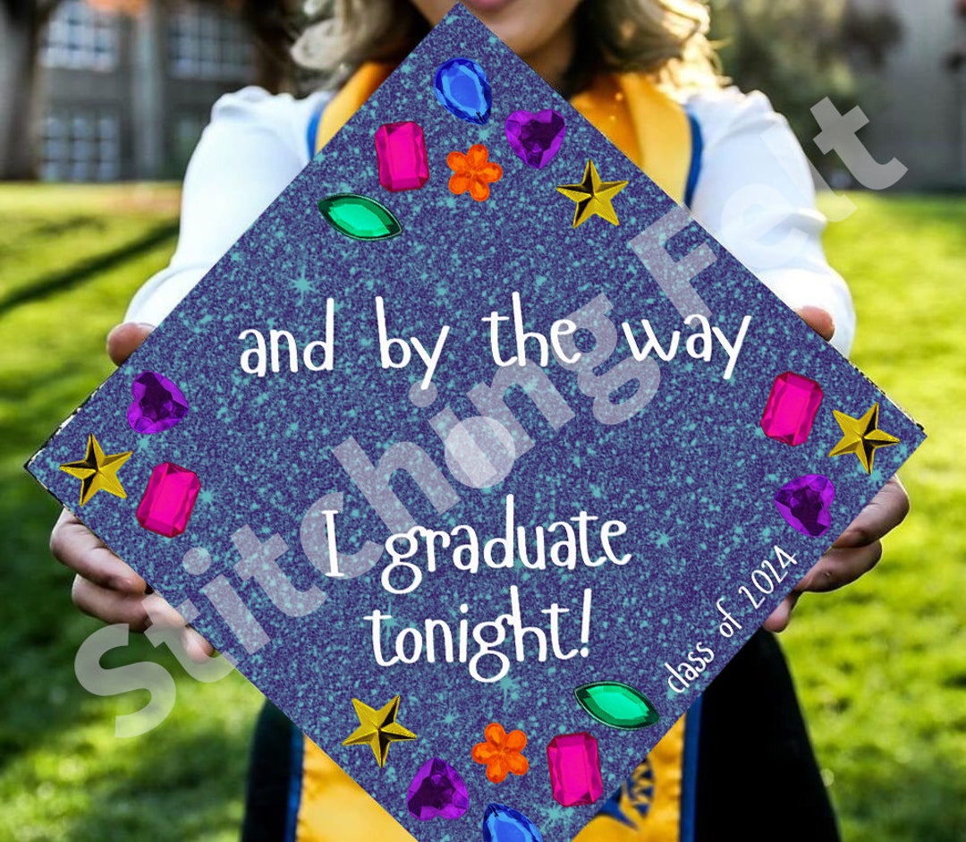 Bejeweled Taylor Swift Grad Cap | Midnights Grad Cap | Digital Grad Cap ...