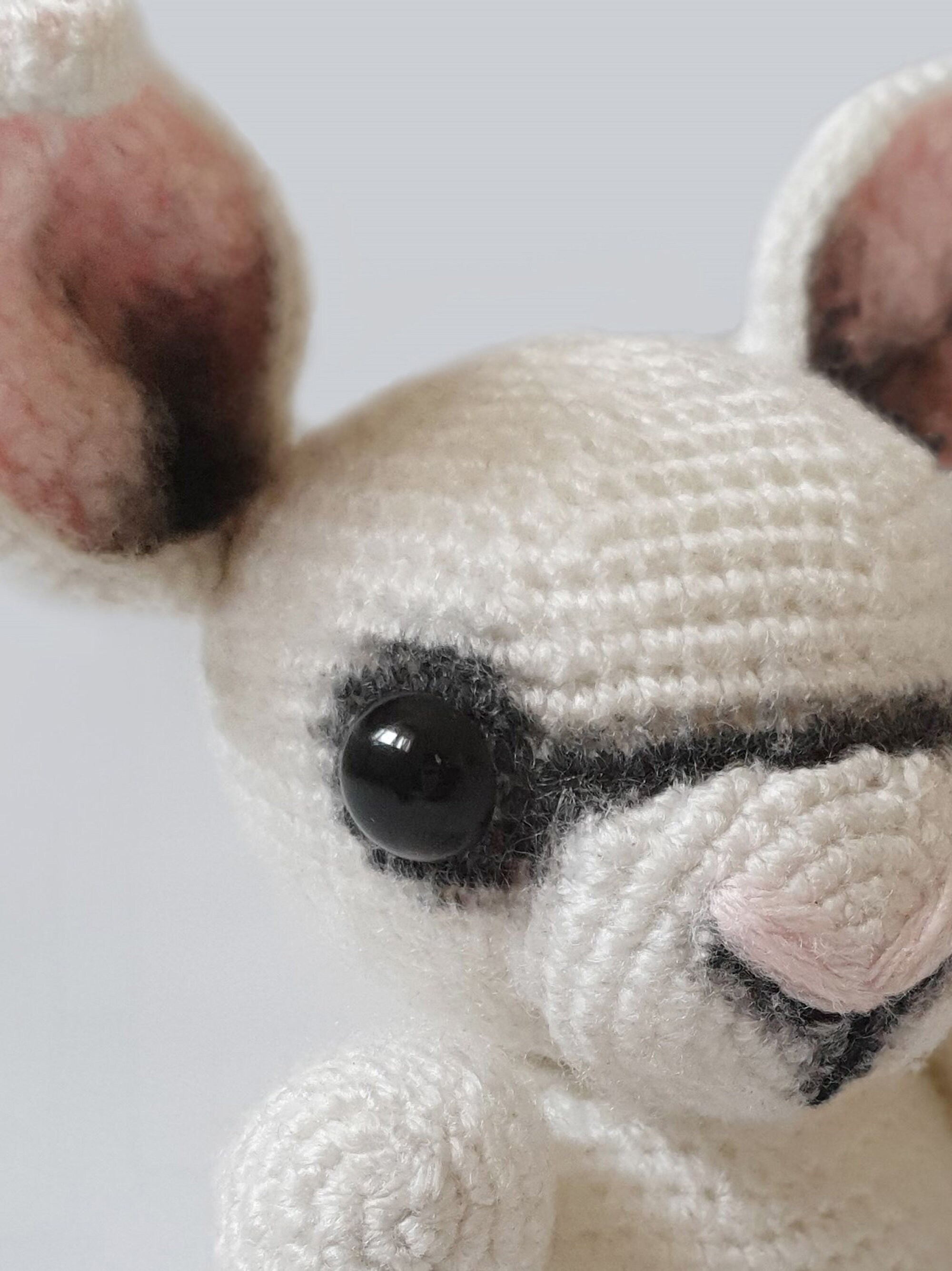 CROCHET PATTERN Smudge a Bunny, Cute Goth Bunny Pattern, Emo Bunny ...