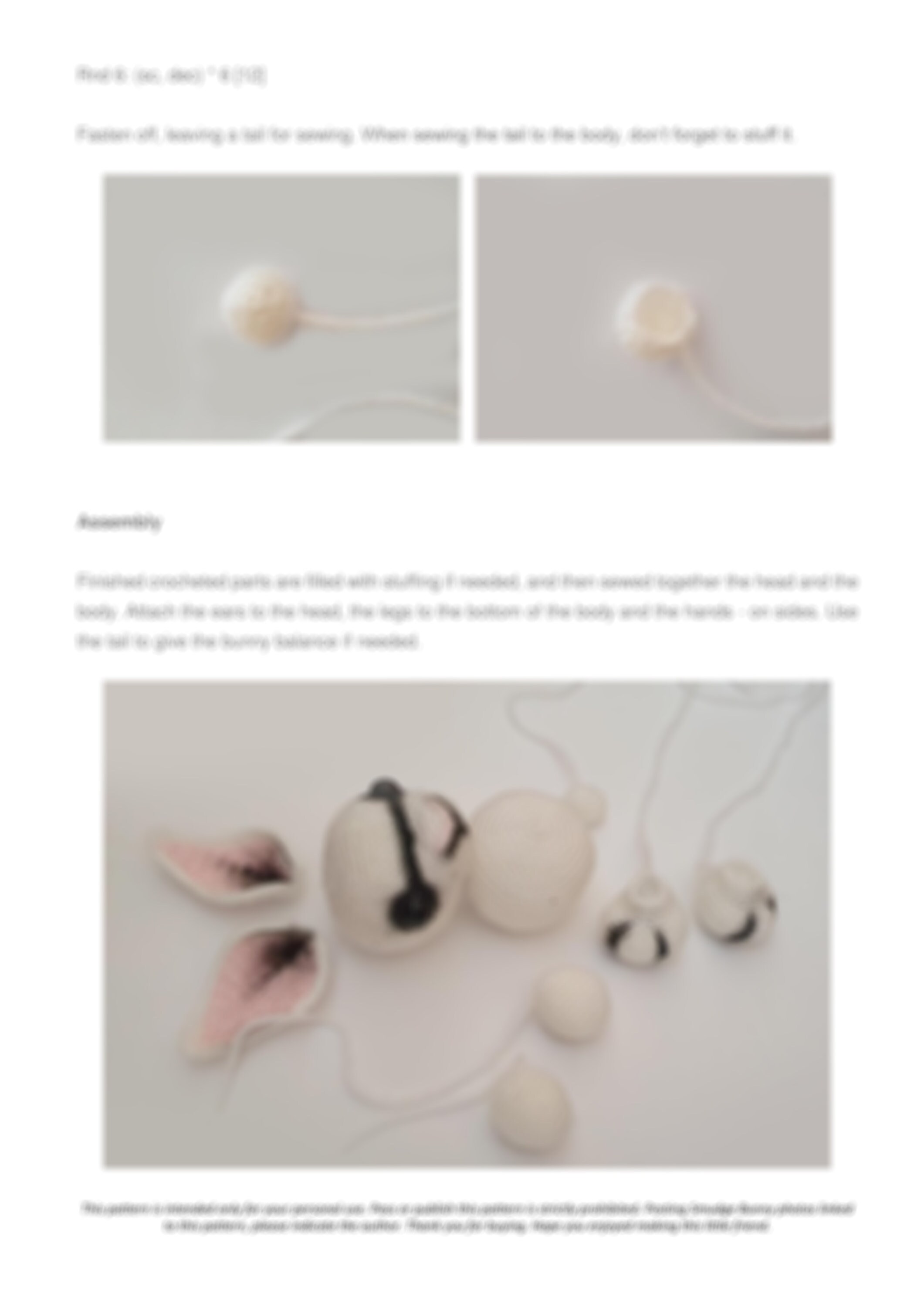 CROCHET PATTERN Smudge a Bunny, Cute Goth Bunny Pattern, Emo Bunny ...