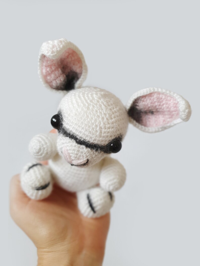 CROCHET PATTERN Smudge a Bunny, Cute Goth Bunny Pattern, Emo Bunny ...
