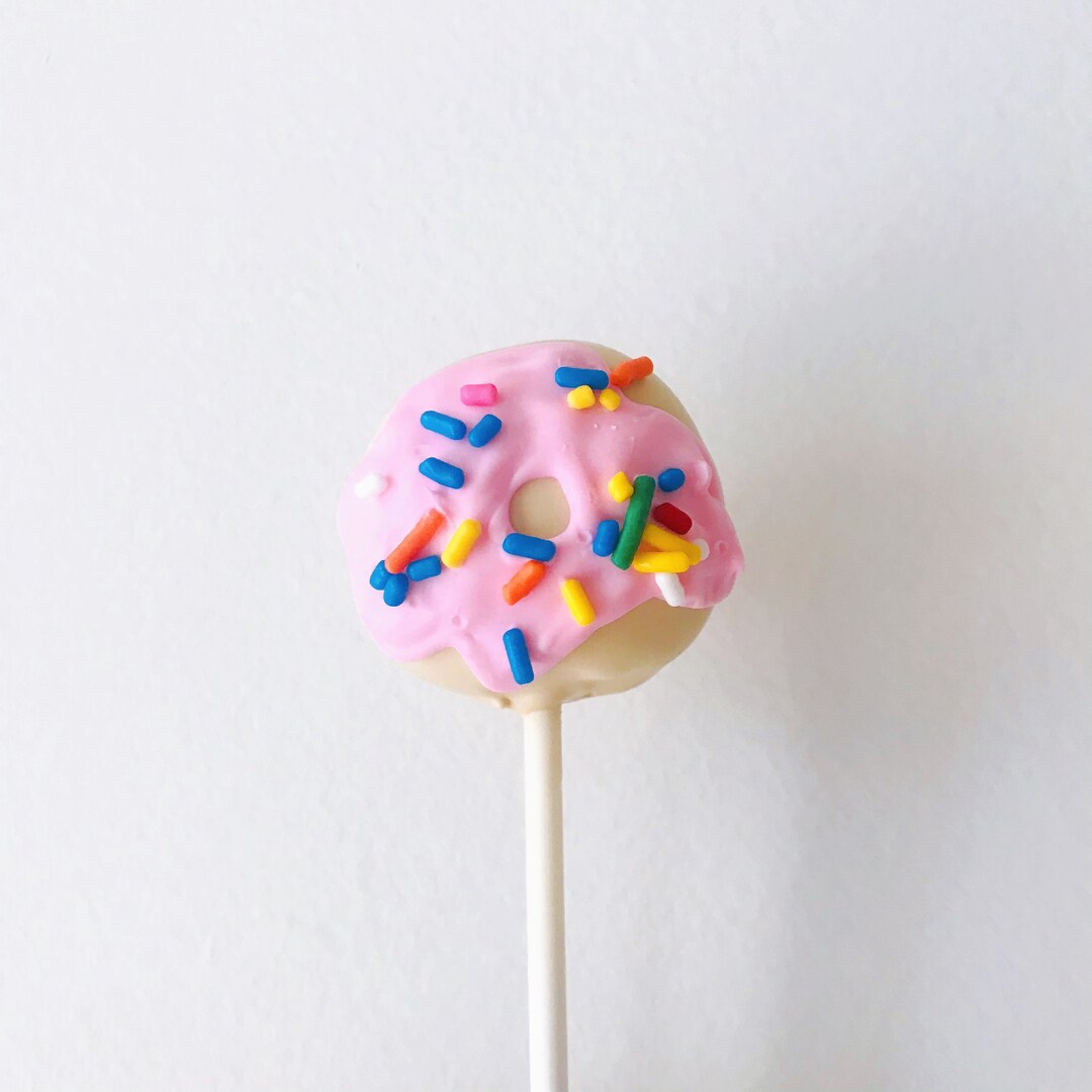Donut Cake Pops One Dozen - Etsy