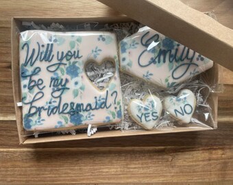 Bridesmaid Proposal Cookies - Etsy