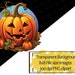 Fall Pumpkins Clipart, Fall Jack O Lantern Pumpkin PNG File ...