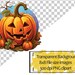 Fall Pumpkins Clipart, Fall Jack O Lantern Pumpkin PNG File ...