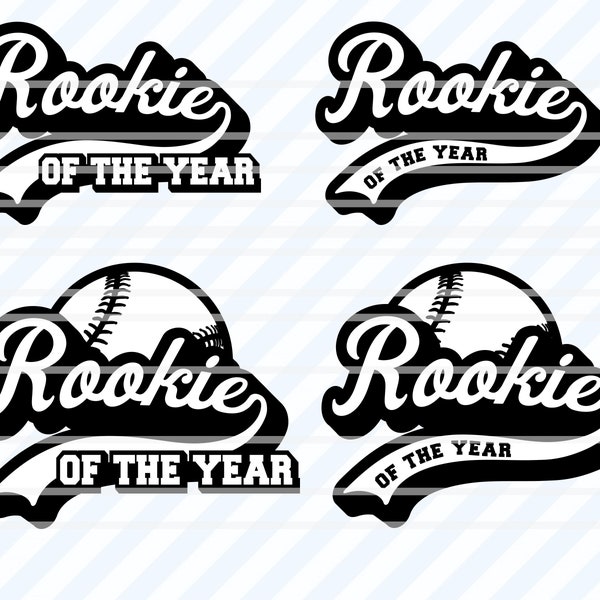 Rookie of the Year Stencil - Etsy
