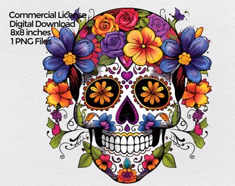 La Catrina Day of the Dead PNG Clipart Día De Los Muertos - Etsy