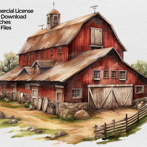 Rustic Barn Png Image, Old Farm Barn Clipart for Sublimation Png Clip ...